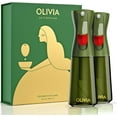 OLIVIA Oil Sprayer for Cooking, 2 Pack Green Glass Olive Sprayer, 200ML ...