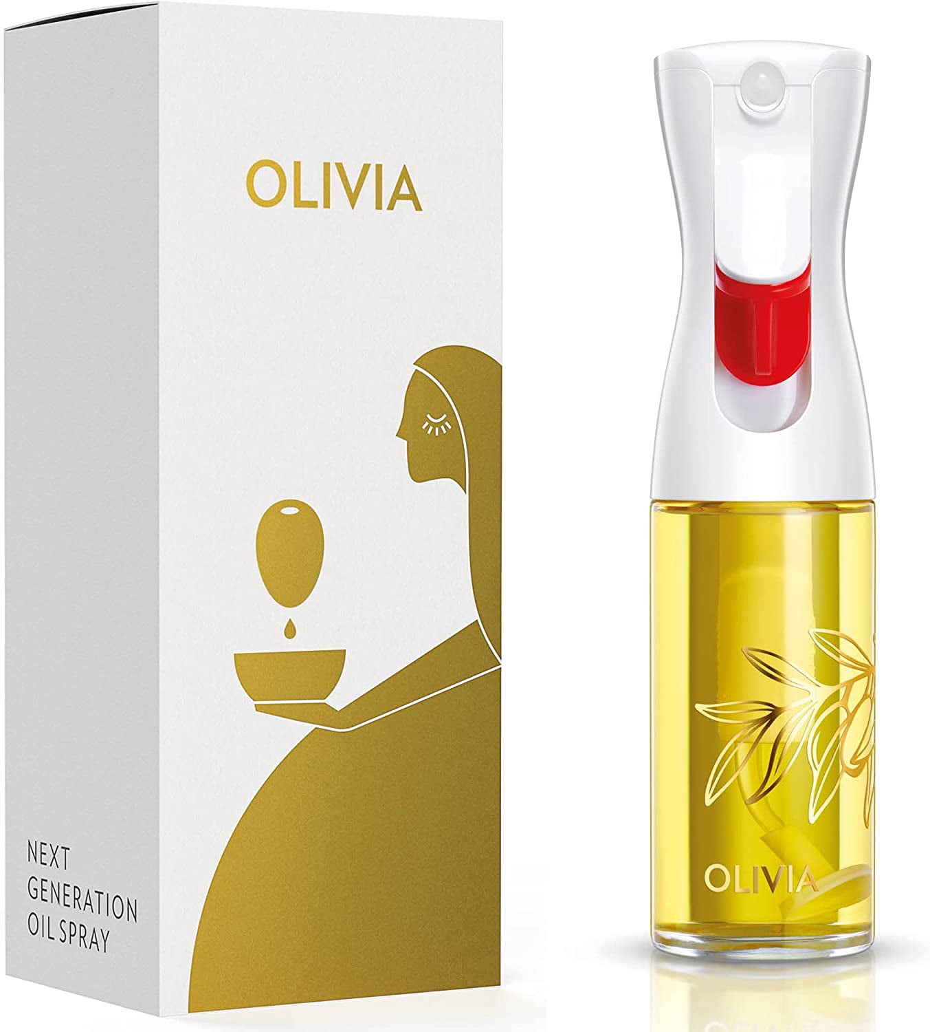 OLIVIA. The Original Advanced Oil Sprayer for Cooking, Salads, BBQs and ...