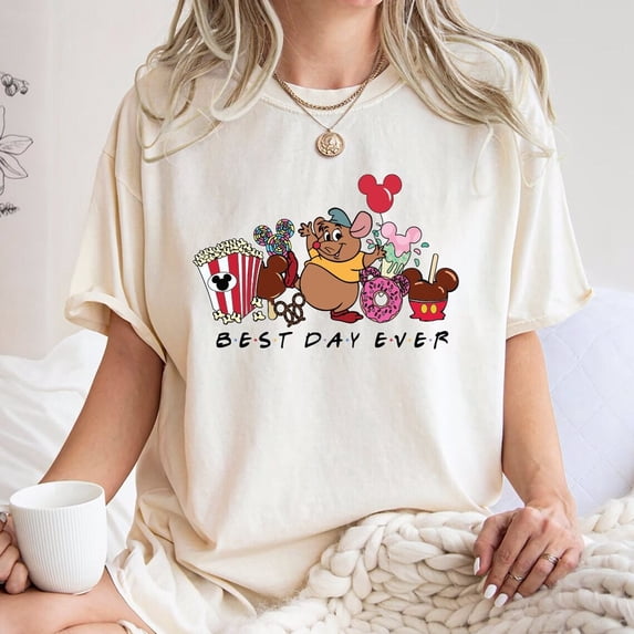 OLLIVO Best Day Ever Gus Gus Snacks Shirt, Disney Gus Gus Shirt, Disney ...