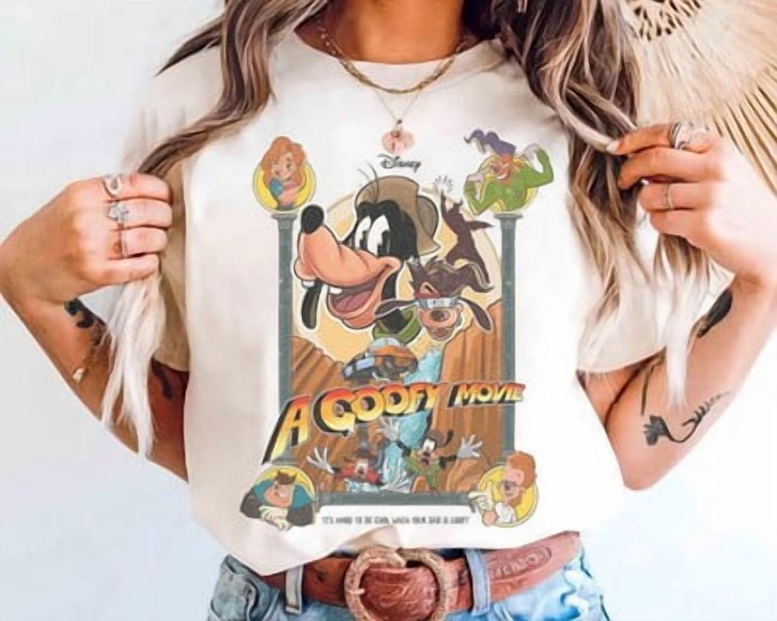 OLLIVO Disney A Goofy Movie Characters T-Shirt Disney Trip 2025 Shirt ...