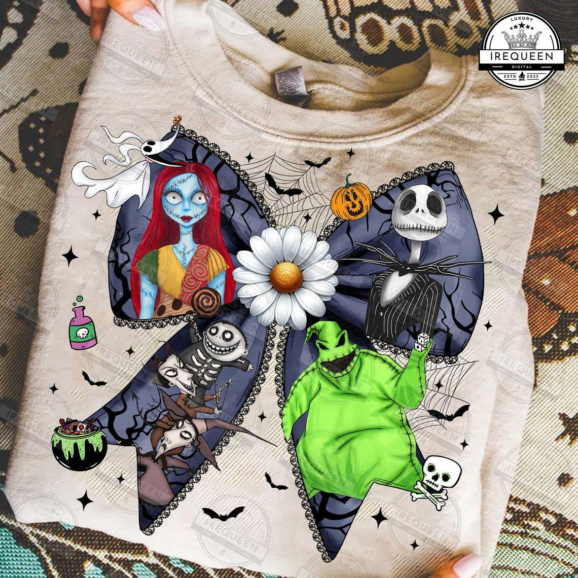 OLLIVO Disney Costume Party Nightmare Bow, Spooky Season, Preppy ...