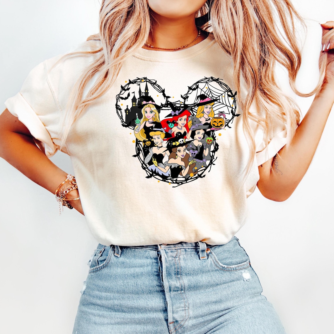 OLLIVO Disney Princess Shirt, Witchy Shirt, Disney Princess Shirt ...