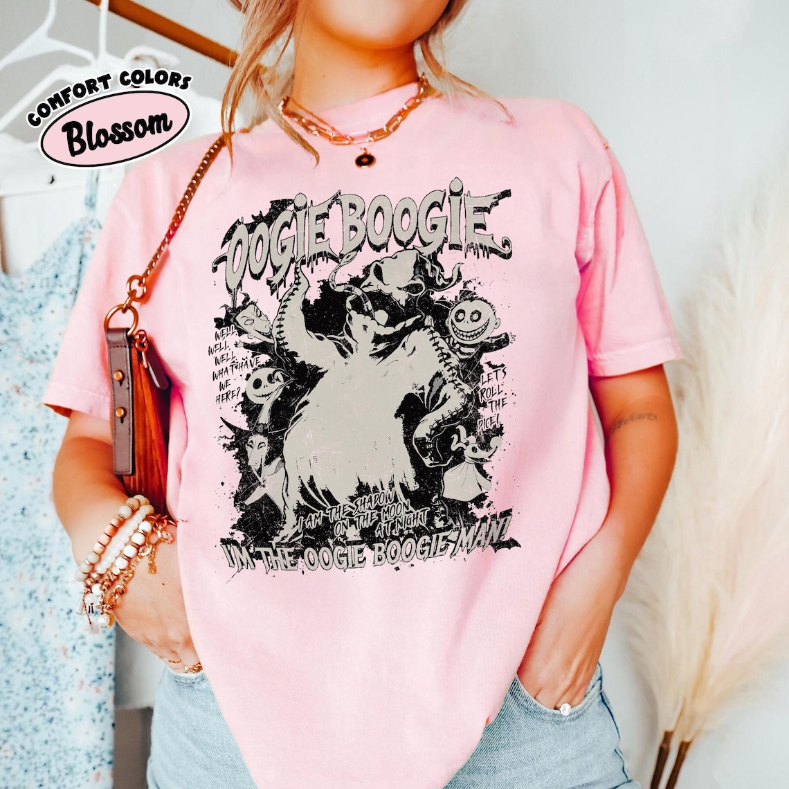 OLLIVO I’m The Oogie Boogie Man Shirt, Nightmare Before Christmas T ...