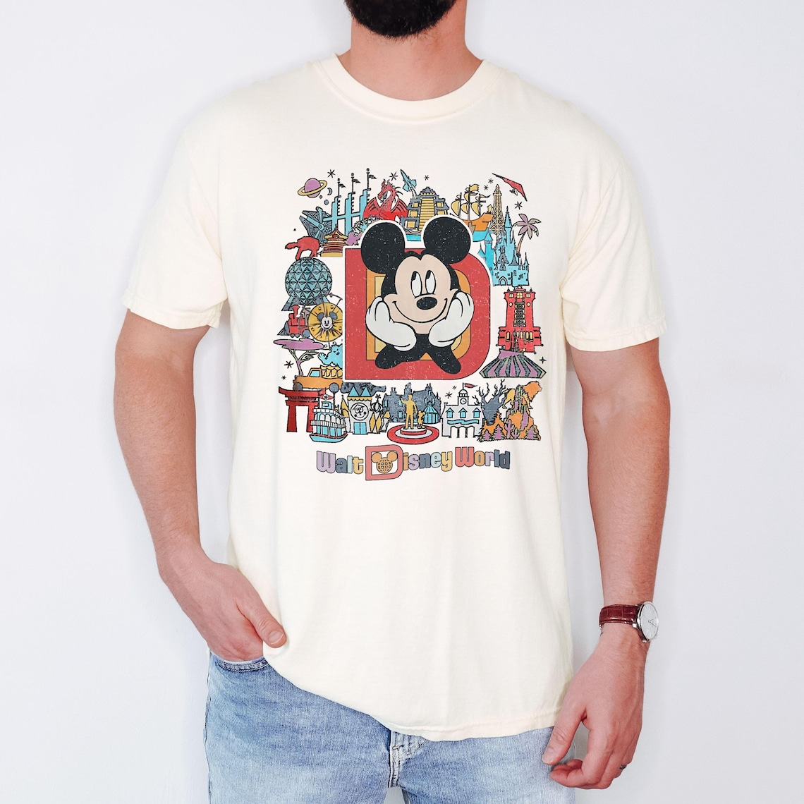 OLLIVO Mickey Disney World T-Shirt, Walt Disney World Shirt, Mickey ...