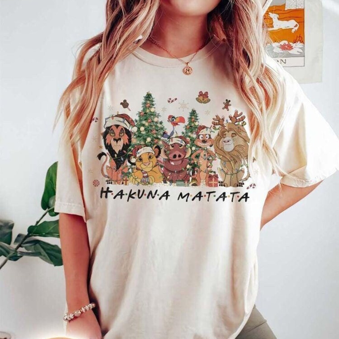 OLLIVO Retro Hakuna Matata The Lion King Holiday Shirt, Mufasa Simba ...