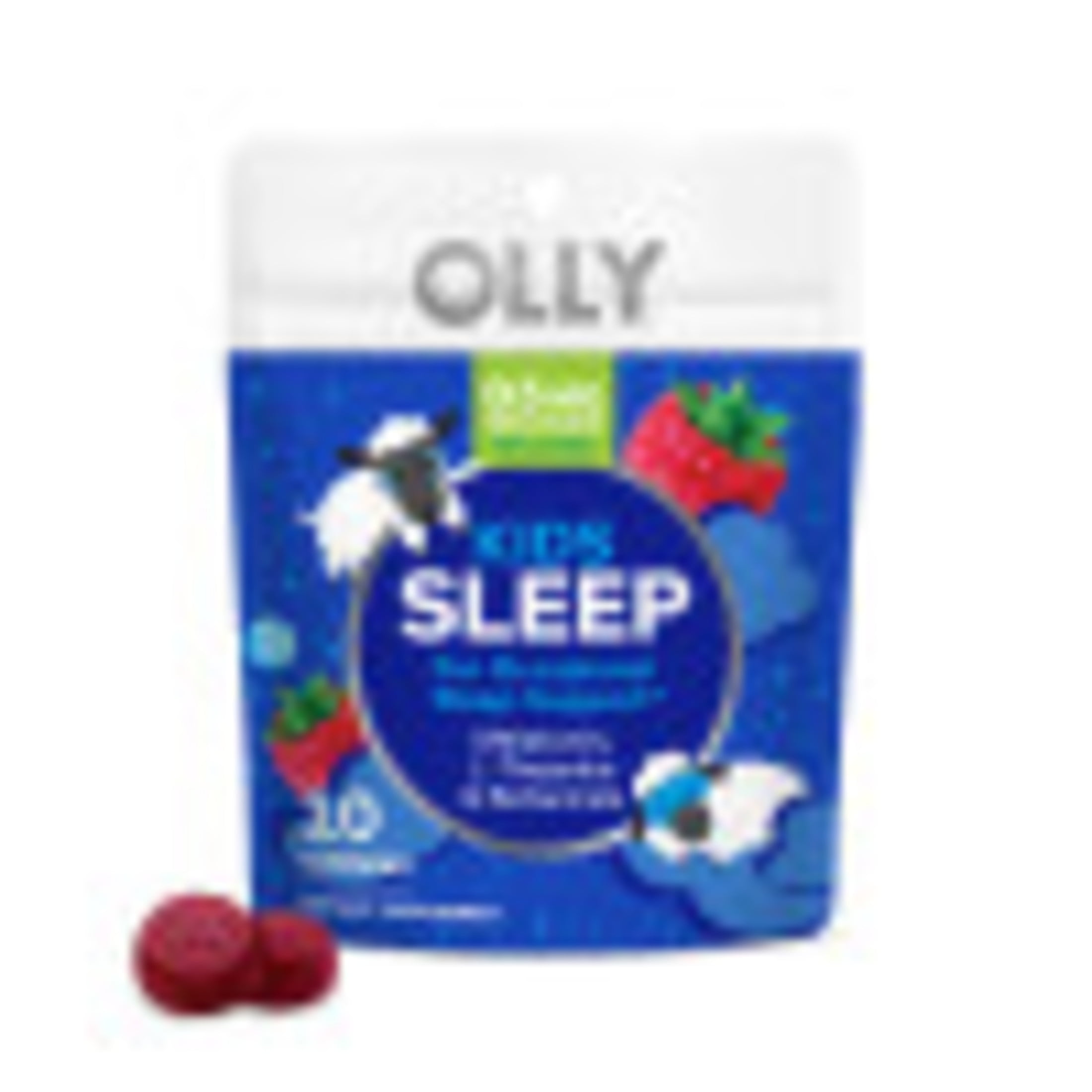 OLLY Kids Sleep Gummy Supplement, Travel Size Pouch, 0.5 Melatonin ...