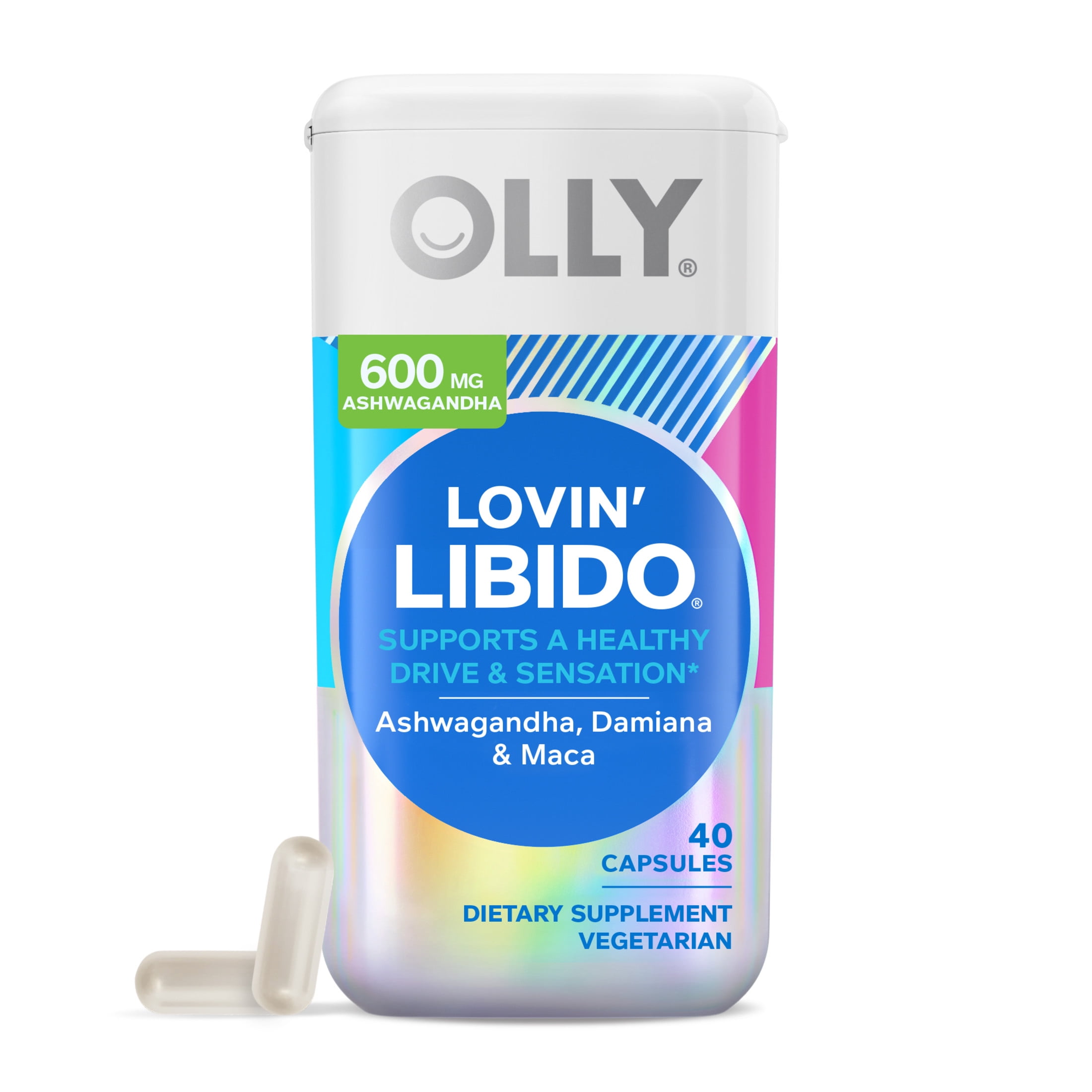 Natural Libido Enhancement Supplement with Ashwaganda & Damiana, 40 ...