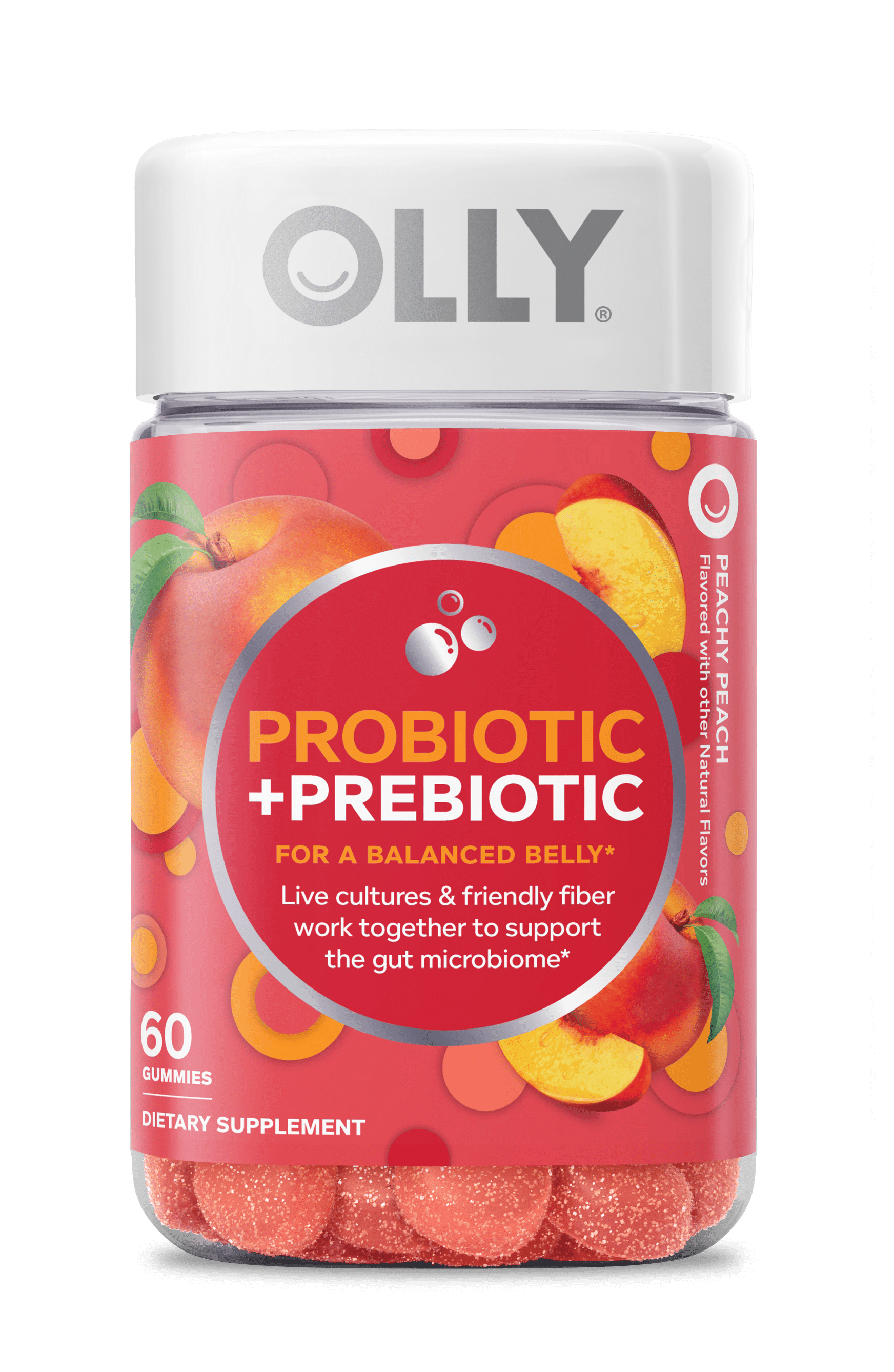 OLLY Probiotic + Prebiotic - 60ct - Walmart.com
