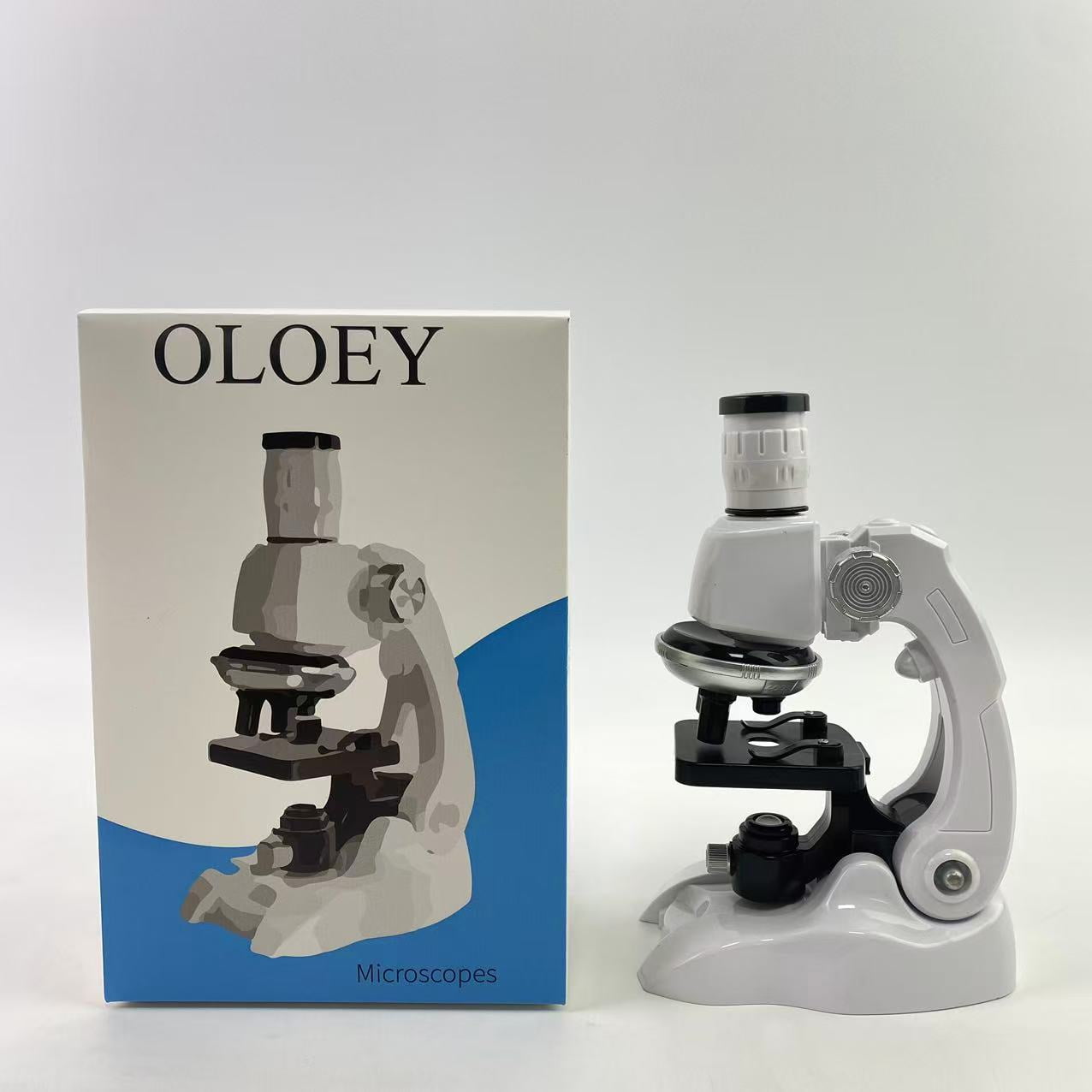 OLOEY Microscopes,Microscope for Beginners Student, 40X- 1000X Compound ...