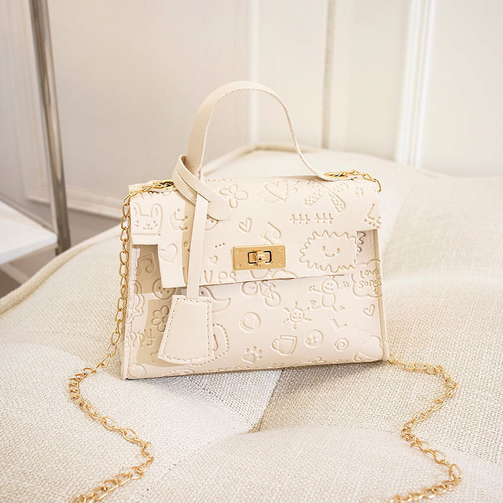 OLOEY Purses and Handbags for Women Fashion Ladies PU Leather Top ...