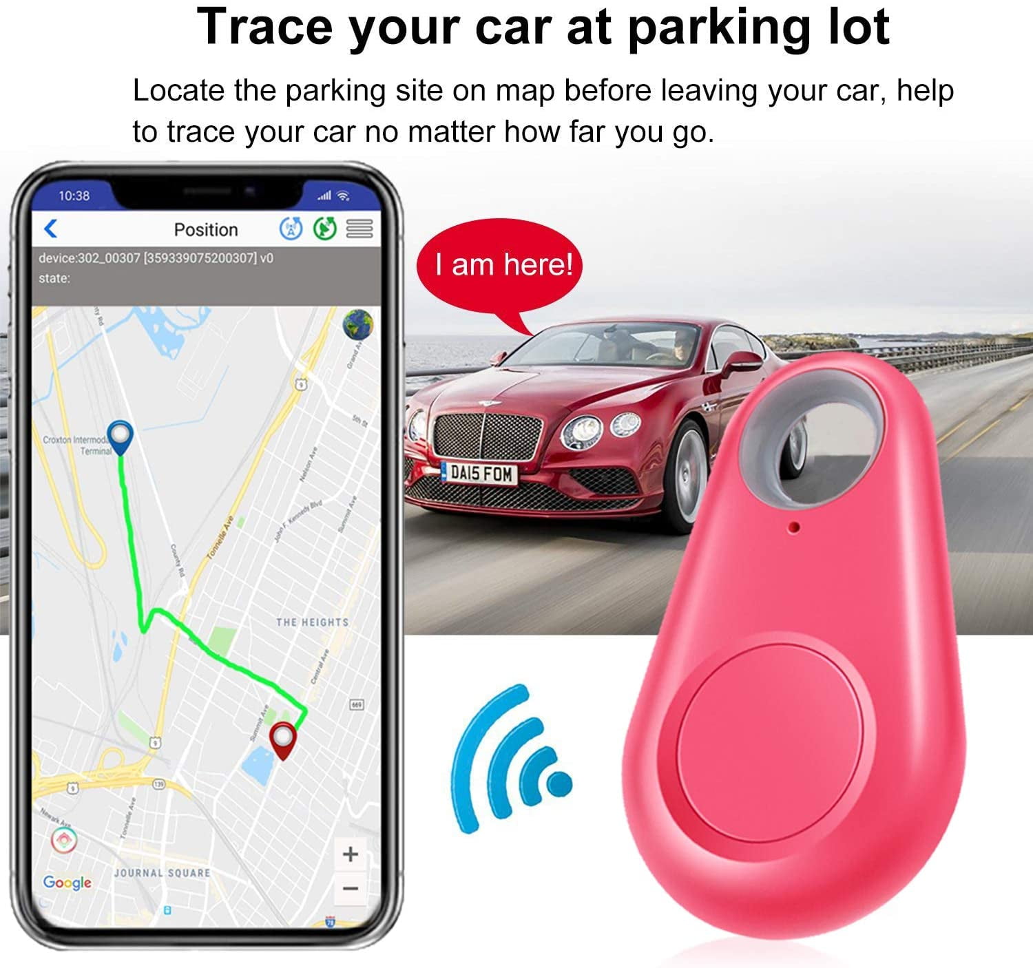 Mini Smart GPS Tracking Device - Waterproof Bluetooth Compatible ...