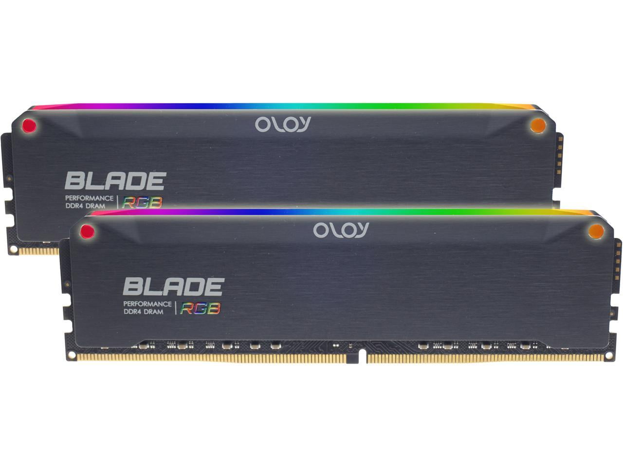 OLOy Blade RGB 64GB (2 x 32GB) 288-Pin PC RAM DDR4 4000 (PC4 32000 ...