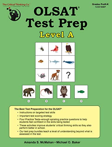 Pre-Owned OLSAT Test Prep Level A - Instructions, Strategies, and ...