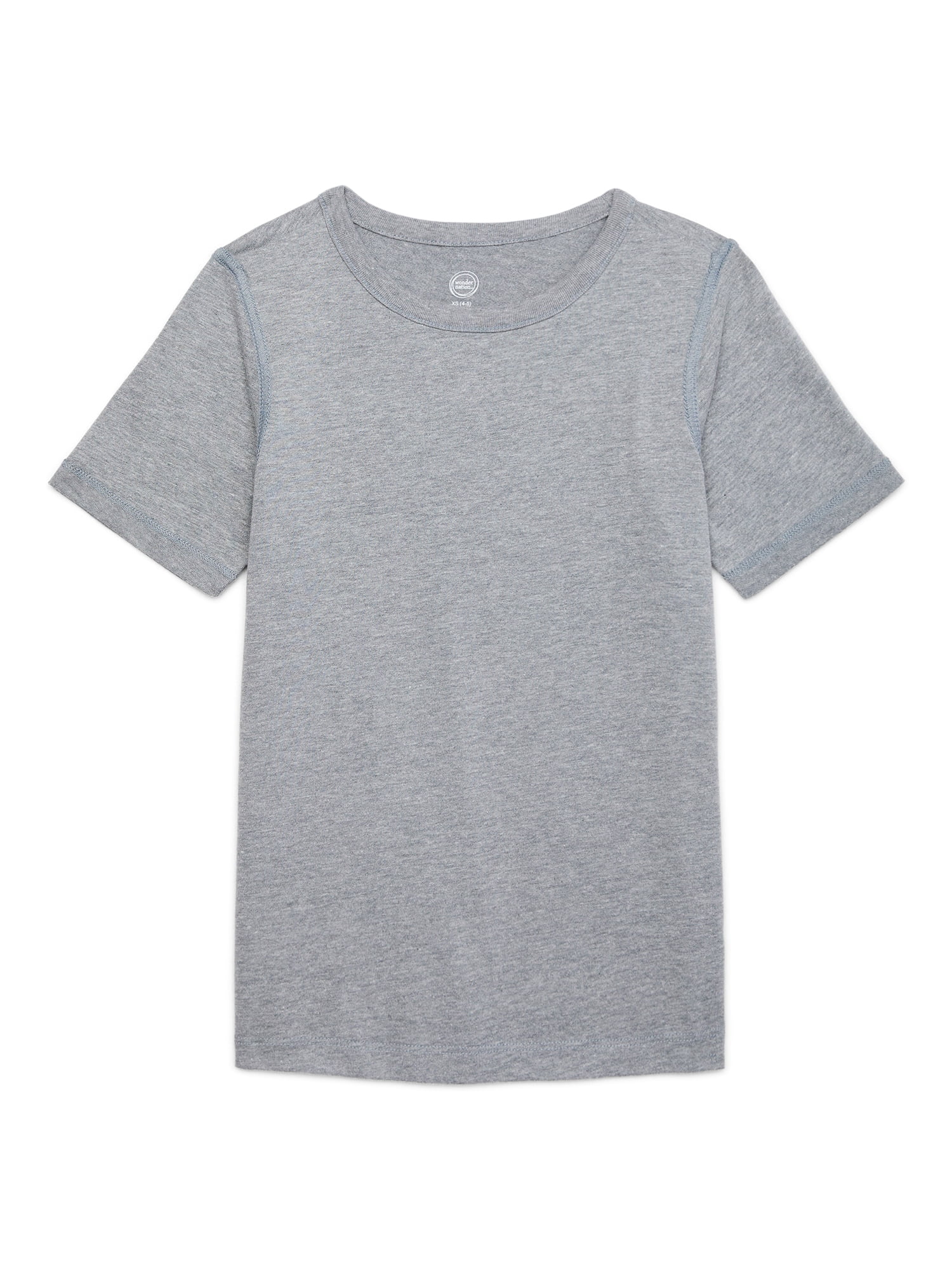 Wonder Nation Boys OLX Adaptive Abdominal Port Tee with Short Sleeves ...