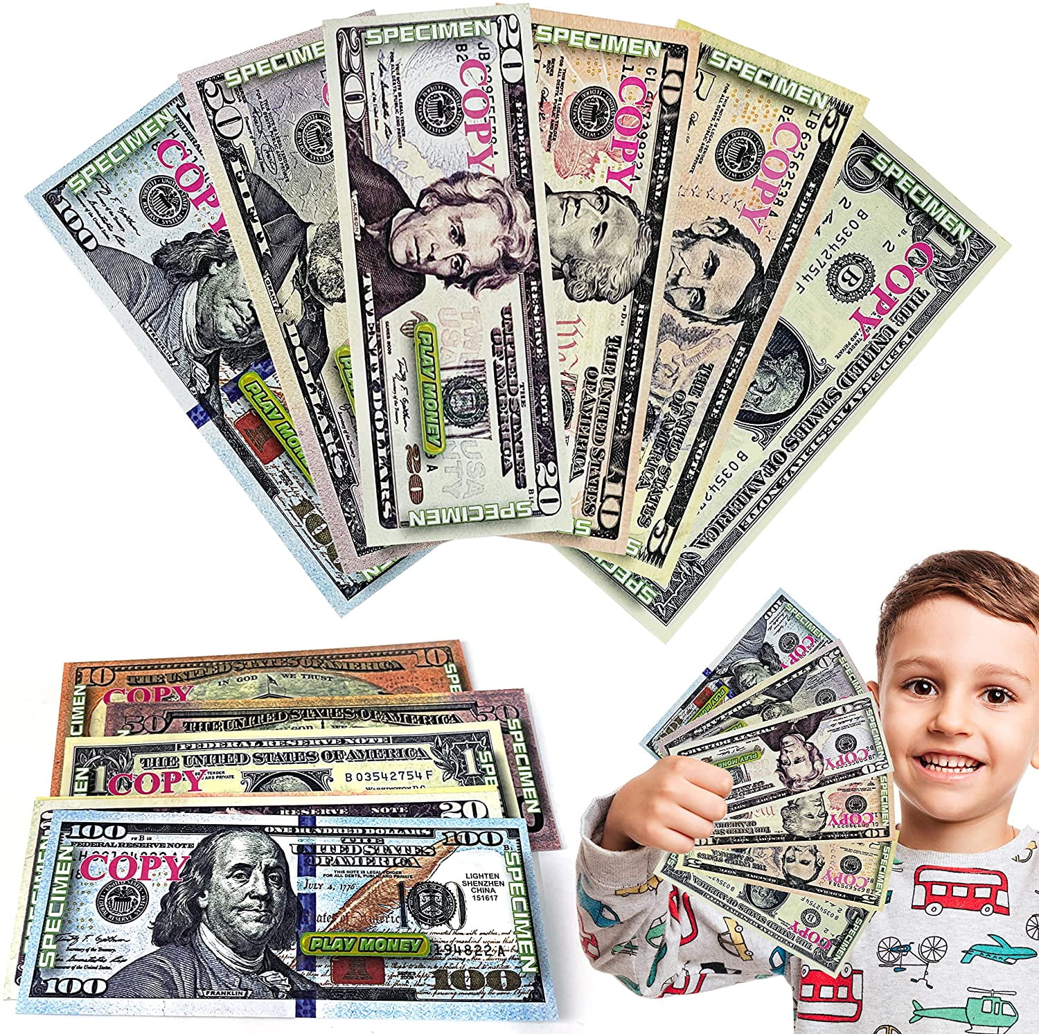 OLY Kids Great Pretend Play Money - Walmart.com