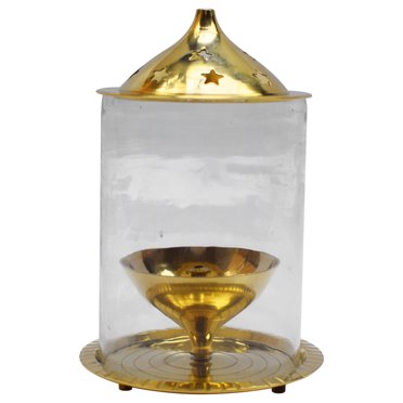 Kalsa Parai Puja Accessory Gifts Pooja Thali Om Gayatri Mantra Brass ...