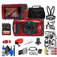 Olympus Tough TG-6 Adventure-Ready Compact Camera - Red, 12MP, 4x ...