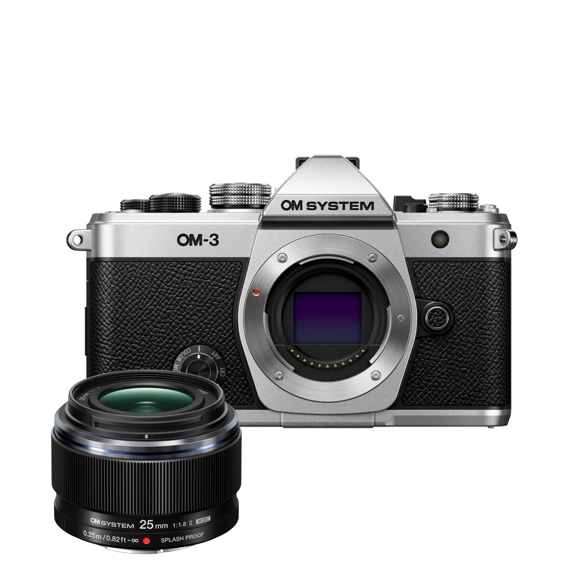 OM SYSTEM Om-3 Mirrorless Micro Four Thirds Lens System Camera with BSI ...