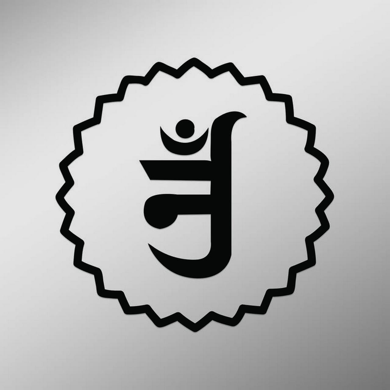 OM Symbol In Jain Symbol Sun Decal Sticker | 5.5-Inches By 5.5-Inches ...