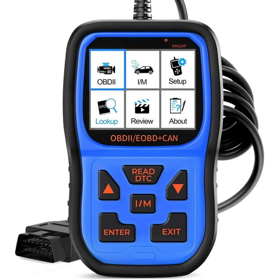 OM126P+ OBD2 Scanner, Check Engine Light Code Reader, Code Scanner for ...