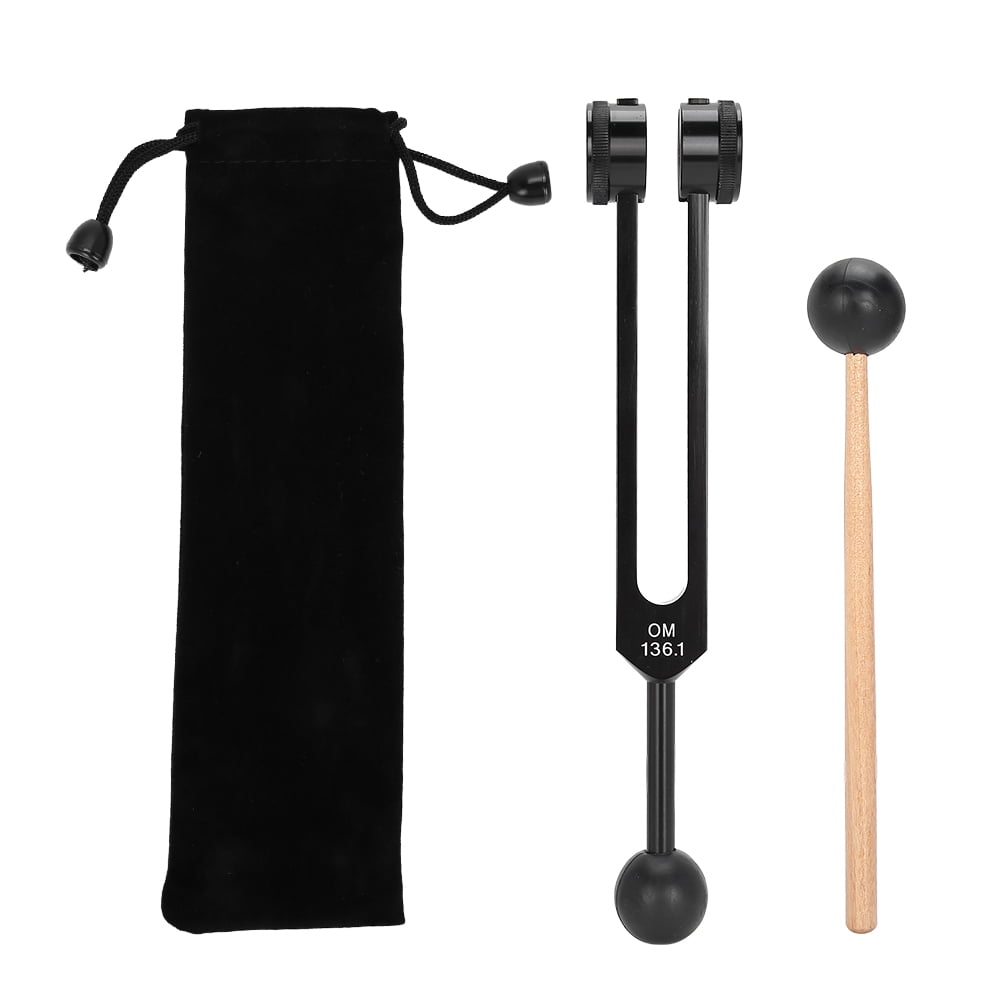 OM136.1 Tuning Fork Aluminum Alloy Tuning Fork Hammer Sound Healing Therapy Tool Set - Walmart.com