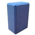 OM141004-Blue Yoga Foam Block 4 in. - Blue - Walmart.com