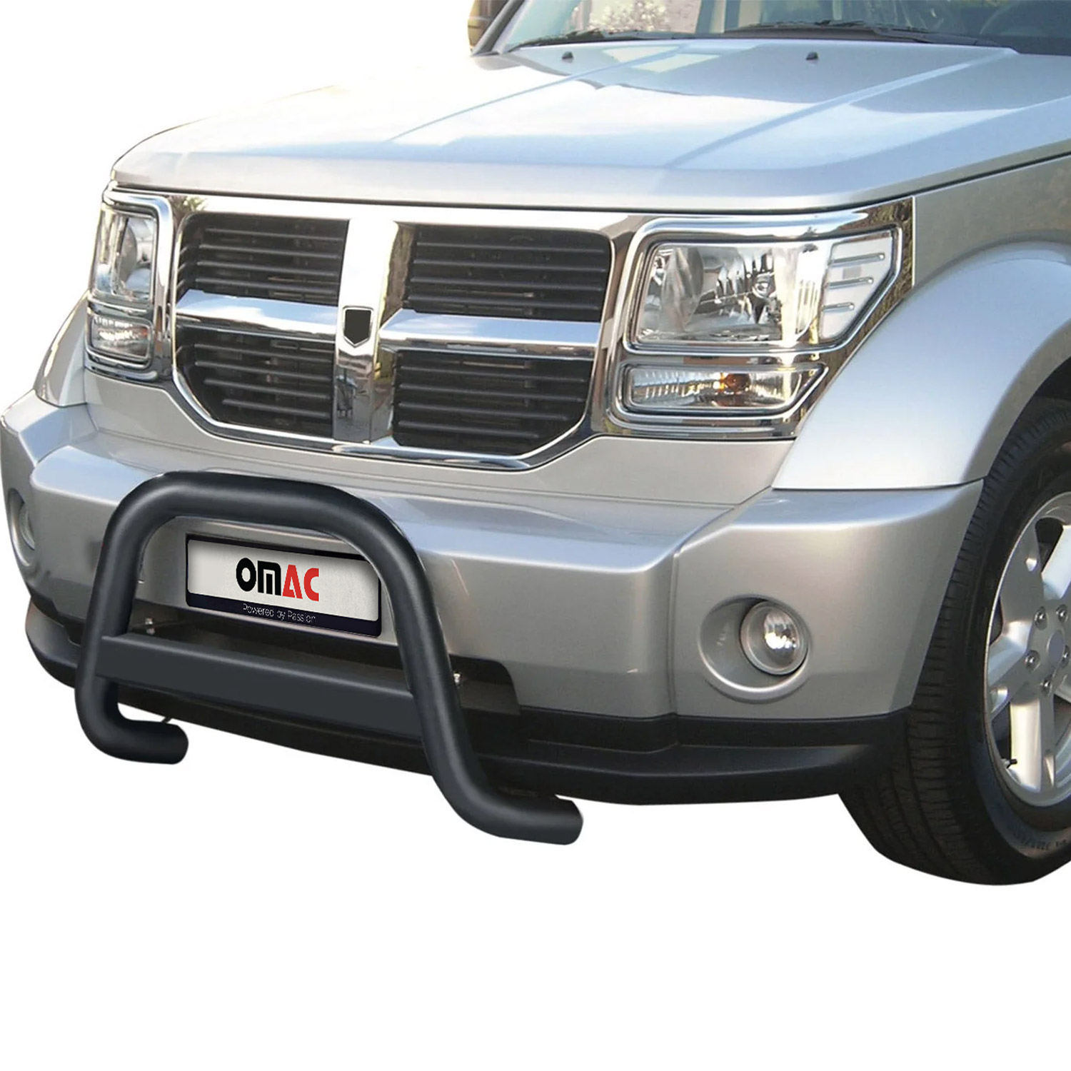 OMAC Bull Bar Push Front Bumper Grille for Dodge Nitro 2007-2012 Black ...