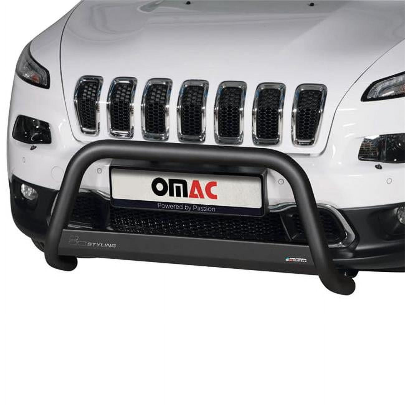 Bull Bar Push Front Bumper Grille for 2013-2020 Jeep Cherokee, Black ...