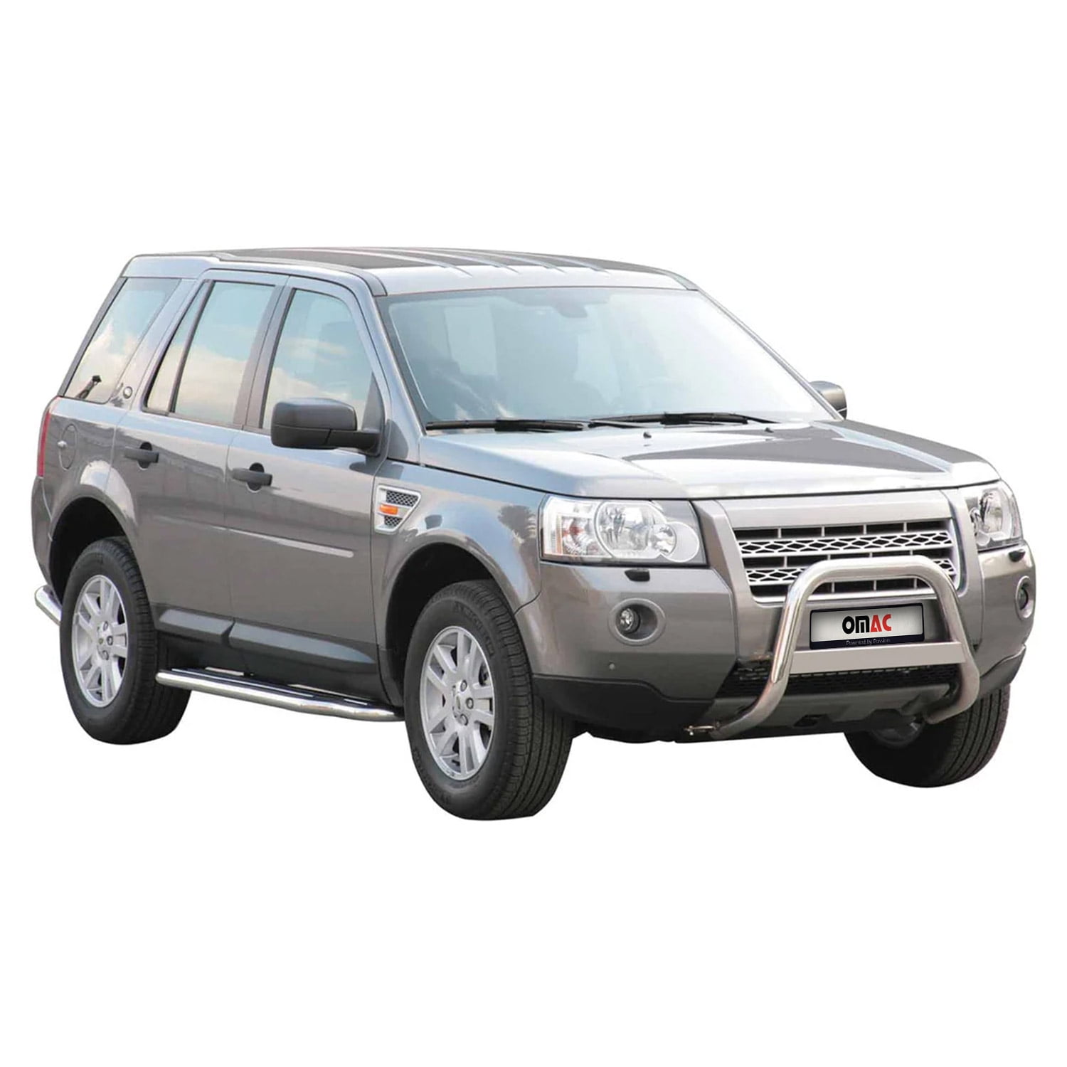 OMAC Bull Bar Push Front Bumper Grille for Land Rover LR2 2008-15 ...