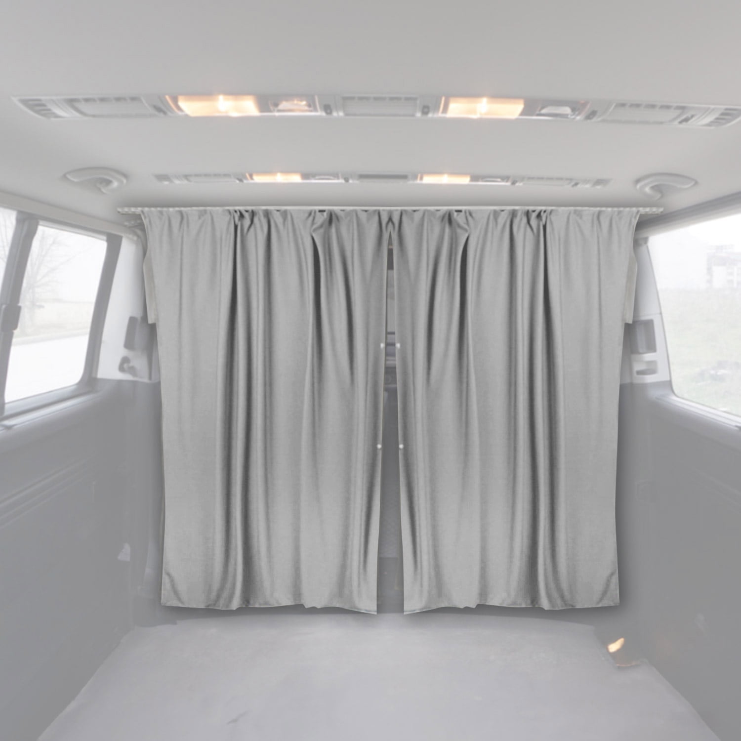 OMAC Cabin Divider Curtains Privacy Curtains for Mercedes Sprinter Gray ...