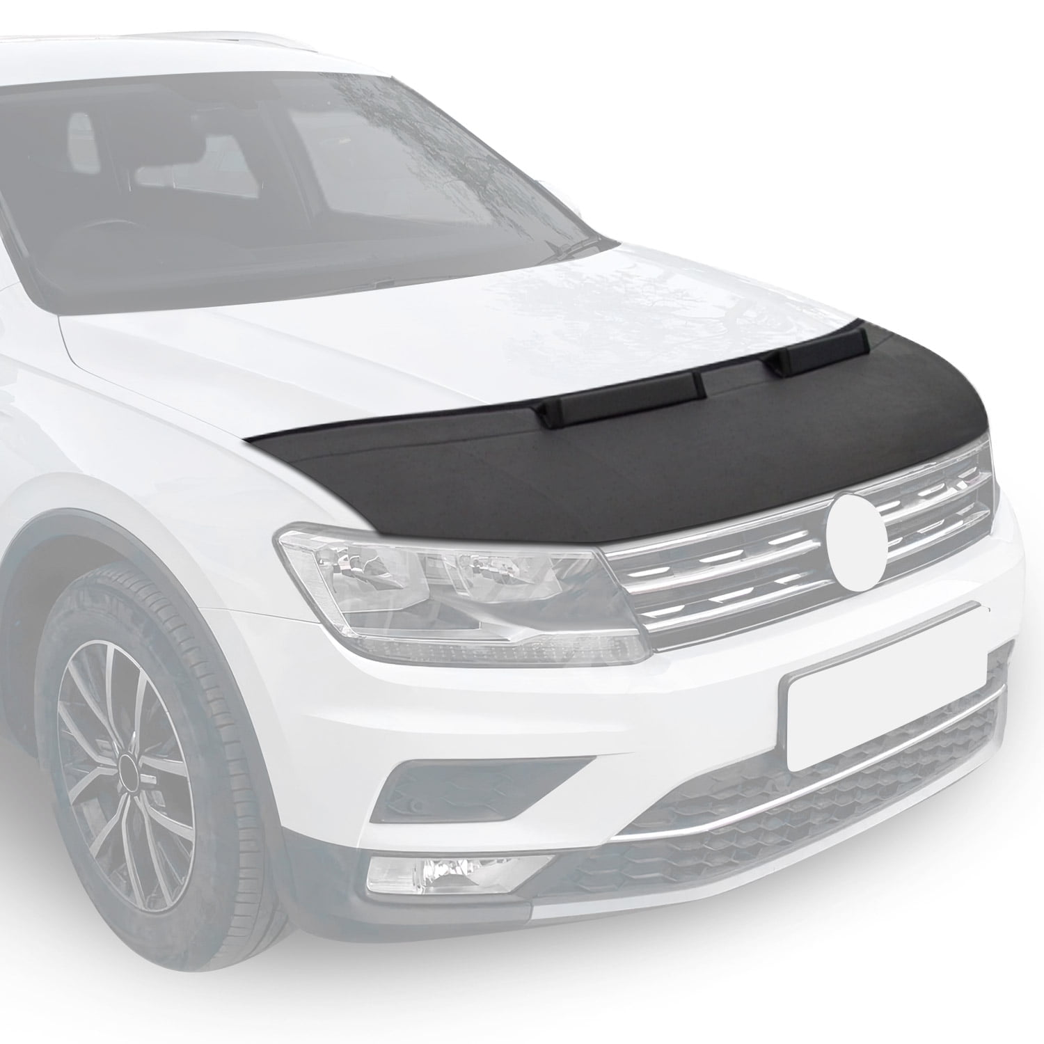 OMAC Car Bonnet Mask Hood Bra for Dodge Sprinter 2003-2006 Black 1 Pc ...
