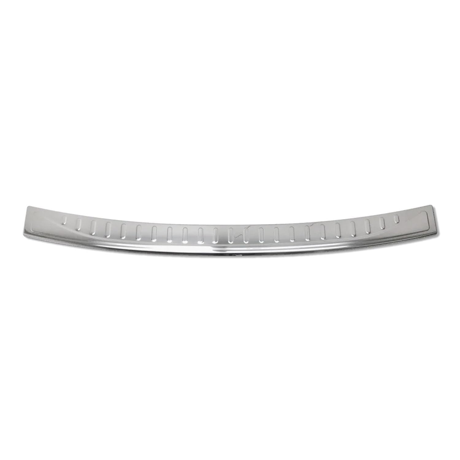 OMAC Chrome Rear Bumper Guard Trunk Sill Protector | Compatible with ...