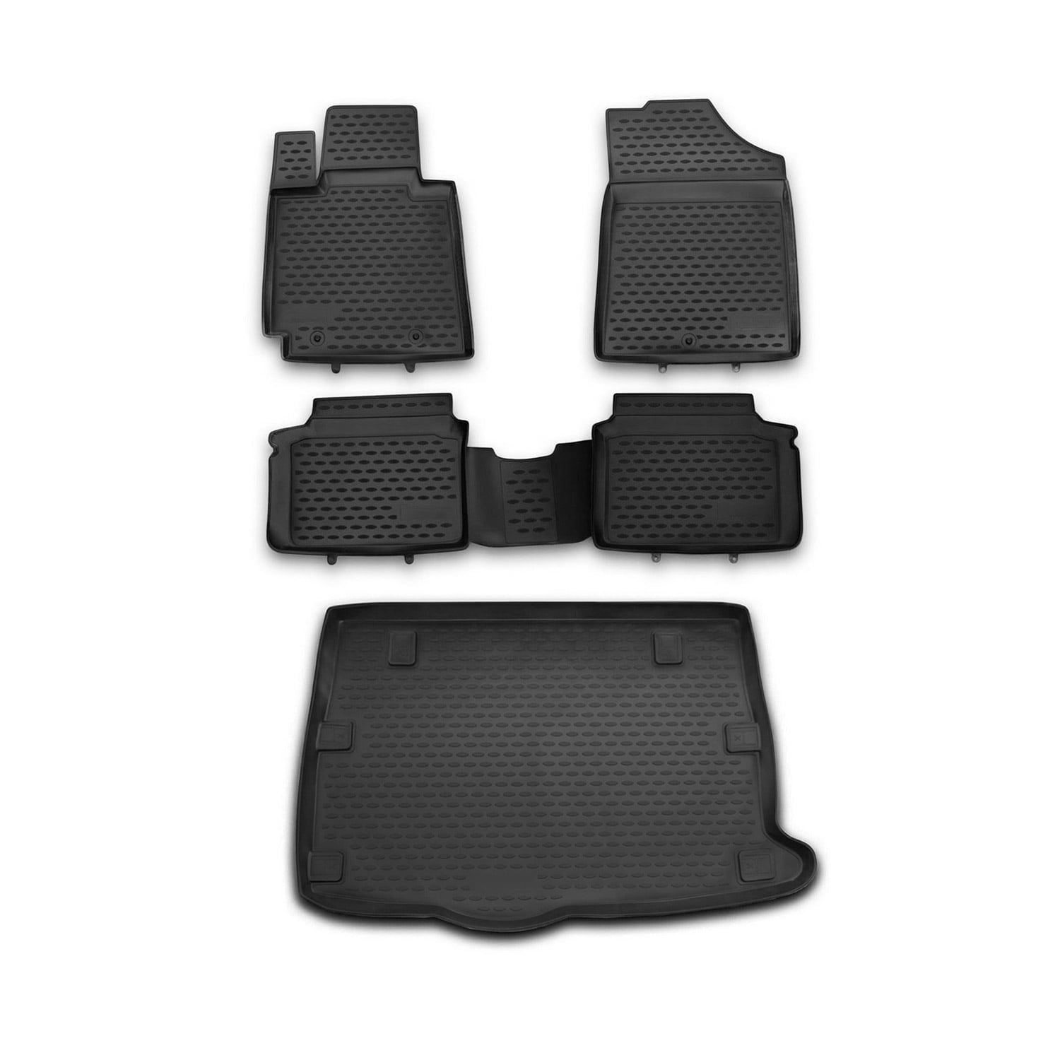 OMAC Custom 3D Floor Mats & Cargo Liners for Hyundai Veloster 2012 2017 ...