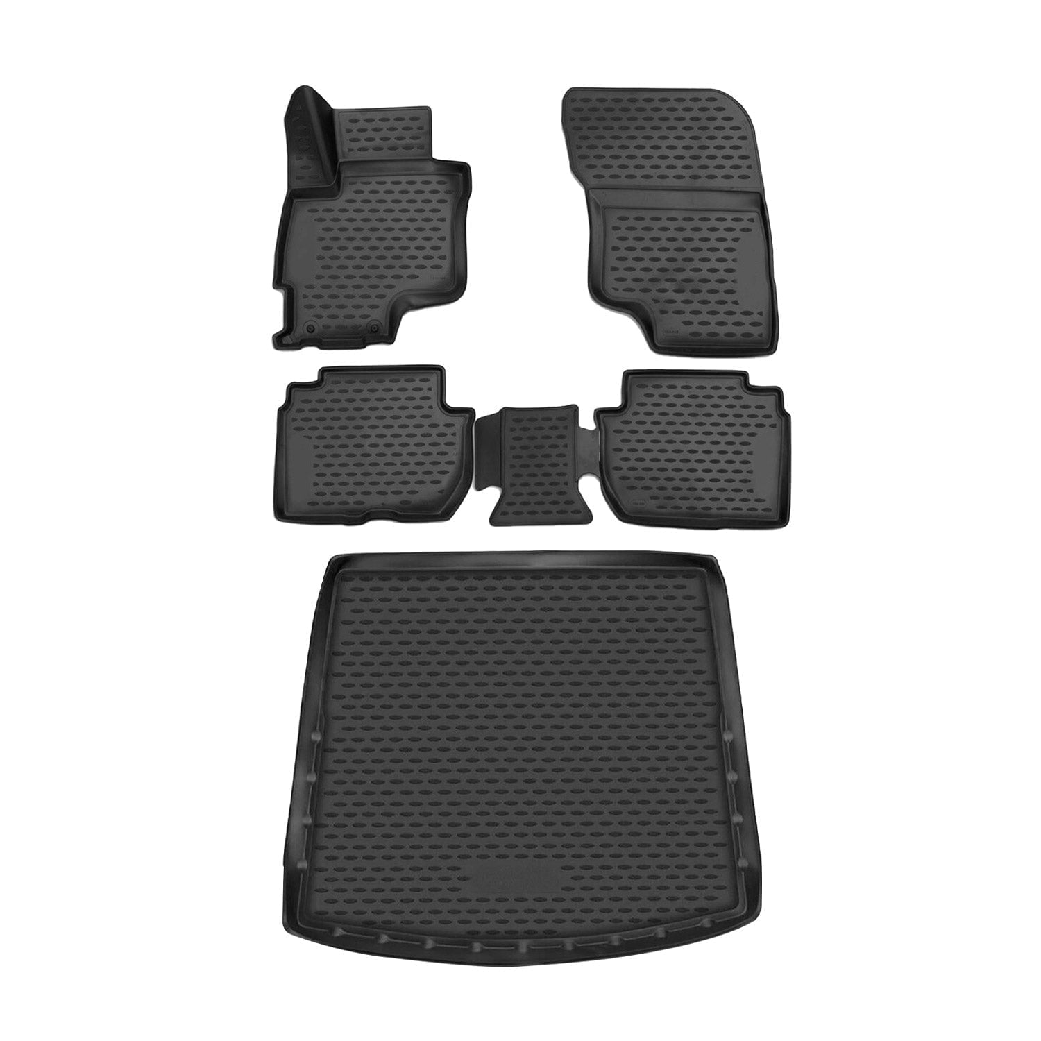 Custom Floor Mats & Cargo Liners for Mitsubishi Outlander PHEV 2018 ...