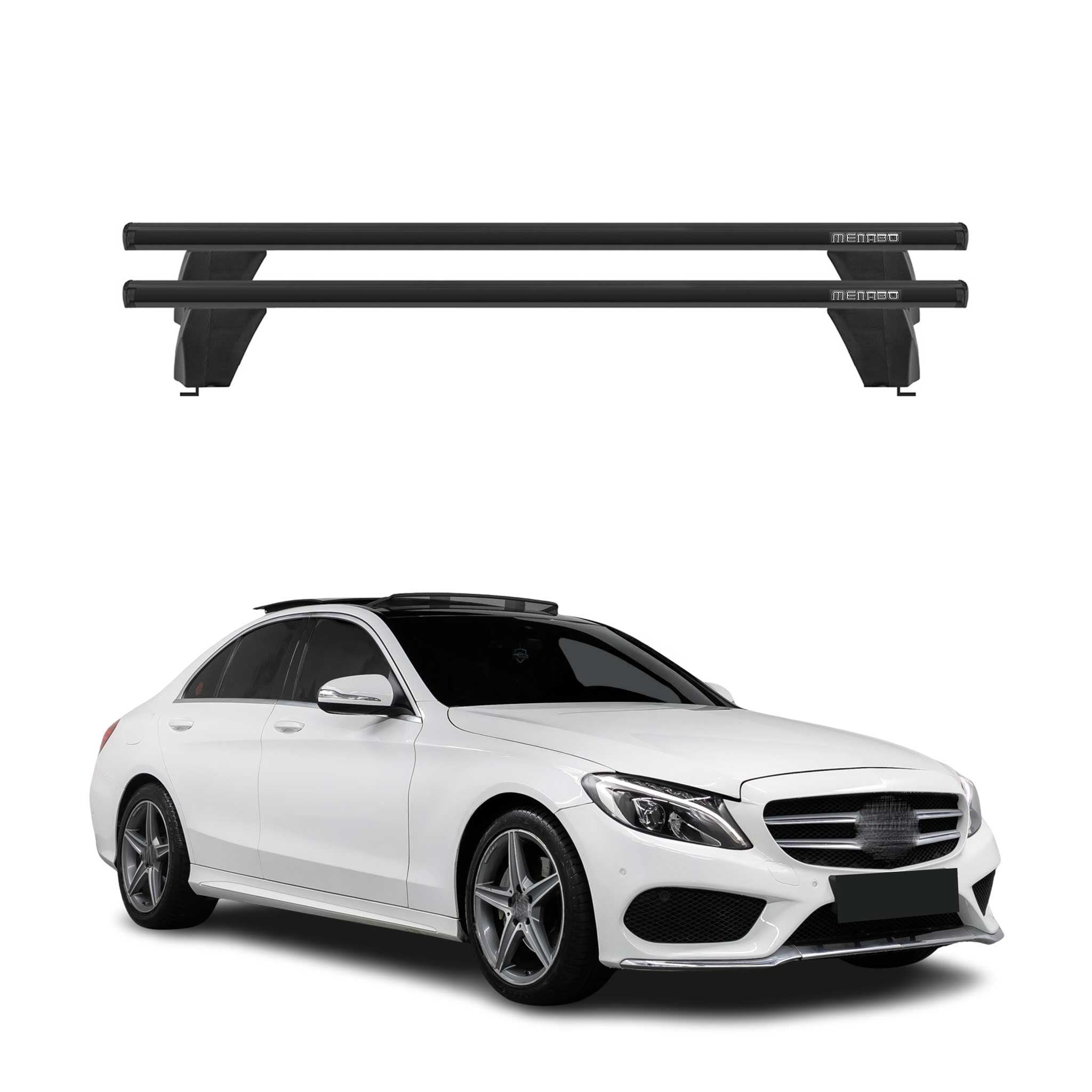 Fix Point Roof Racks for Mercedes C Class W205 Sedan 2015-2021 Alu ...