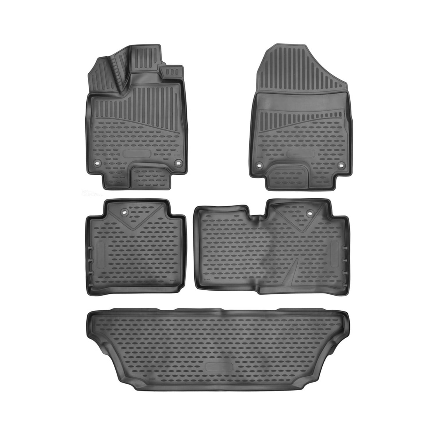 OMAC Floor Mats for Honda Odyssey 2018-2025 Car Mats All Weather 3D ...
