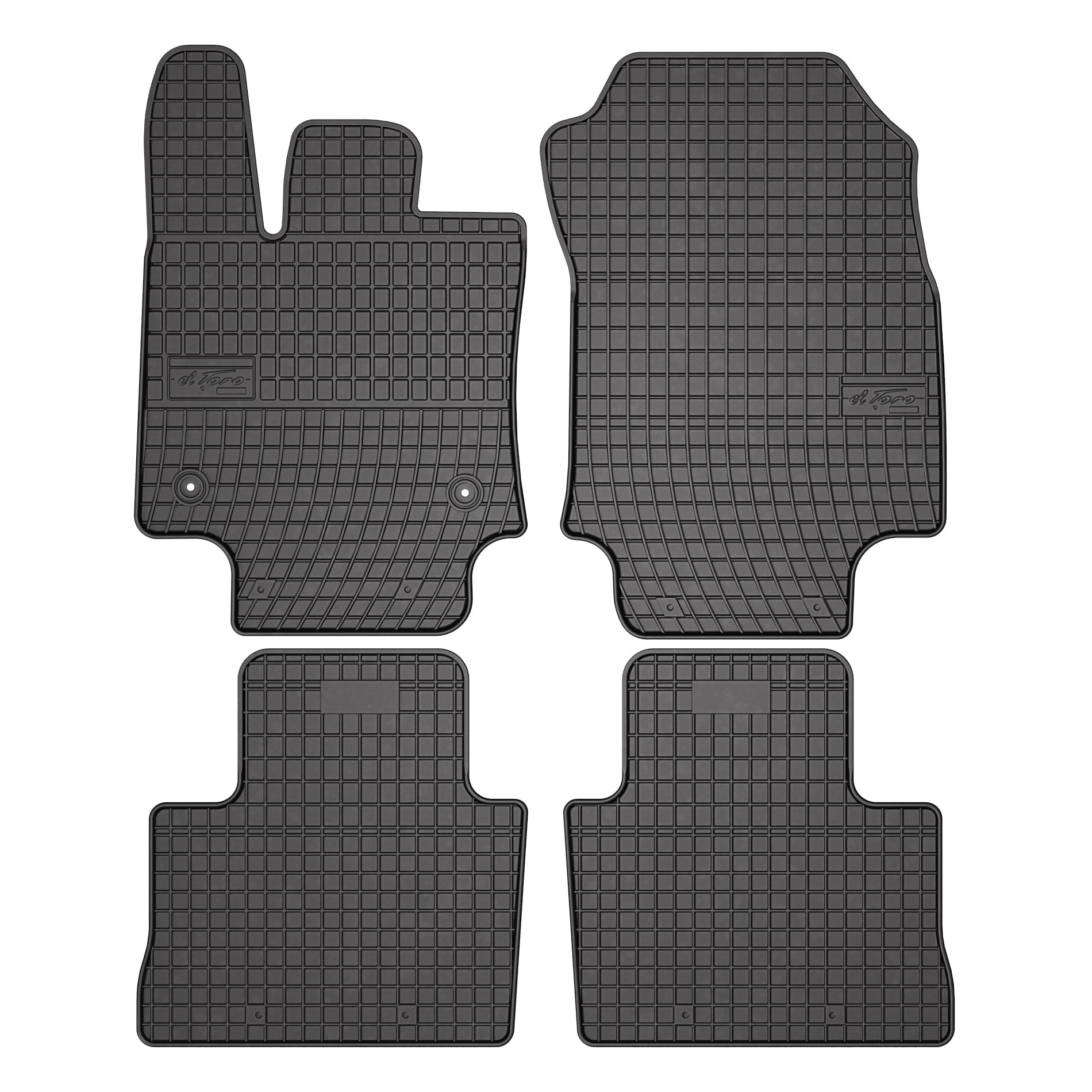 OMAC Floor Mats for Toyota RAV4 2019-2025, Black Rubber, Waterproof ...