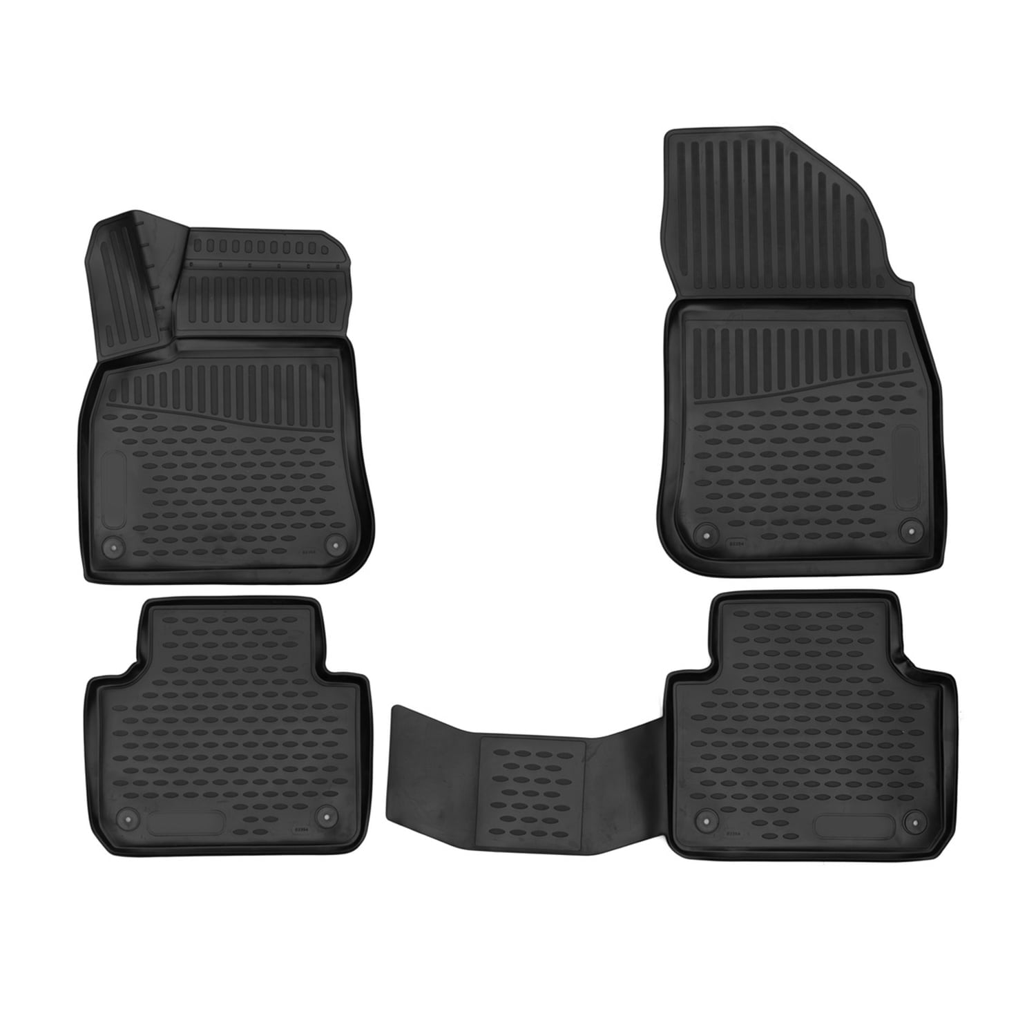 OMAC Floor Mats for Porsche Cayenne 2019-2025 Car Mats All Weather 3D ...