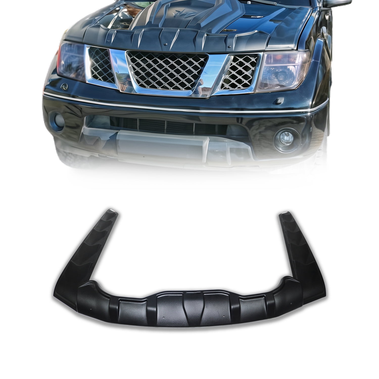 OMAC Front Bug Shield Hood Deflector Guard for Nissan Frontier 2005 ...
