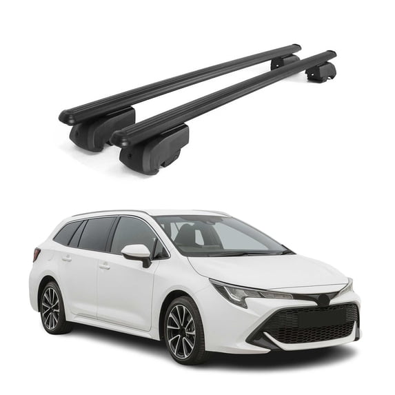 OMAC Lockable Roof Racks for Toyota Corolla Touring Sports 2020-2024 ...