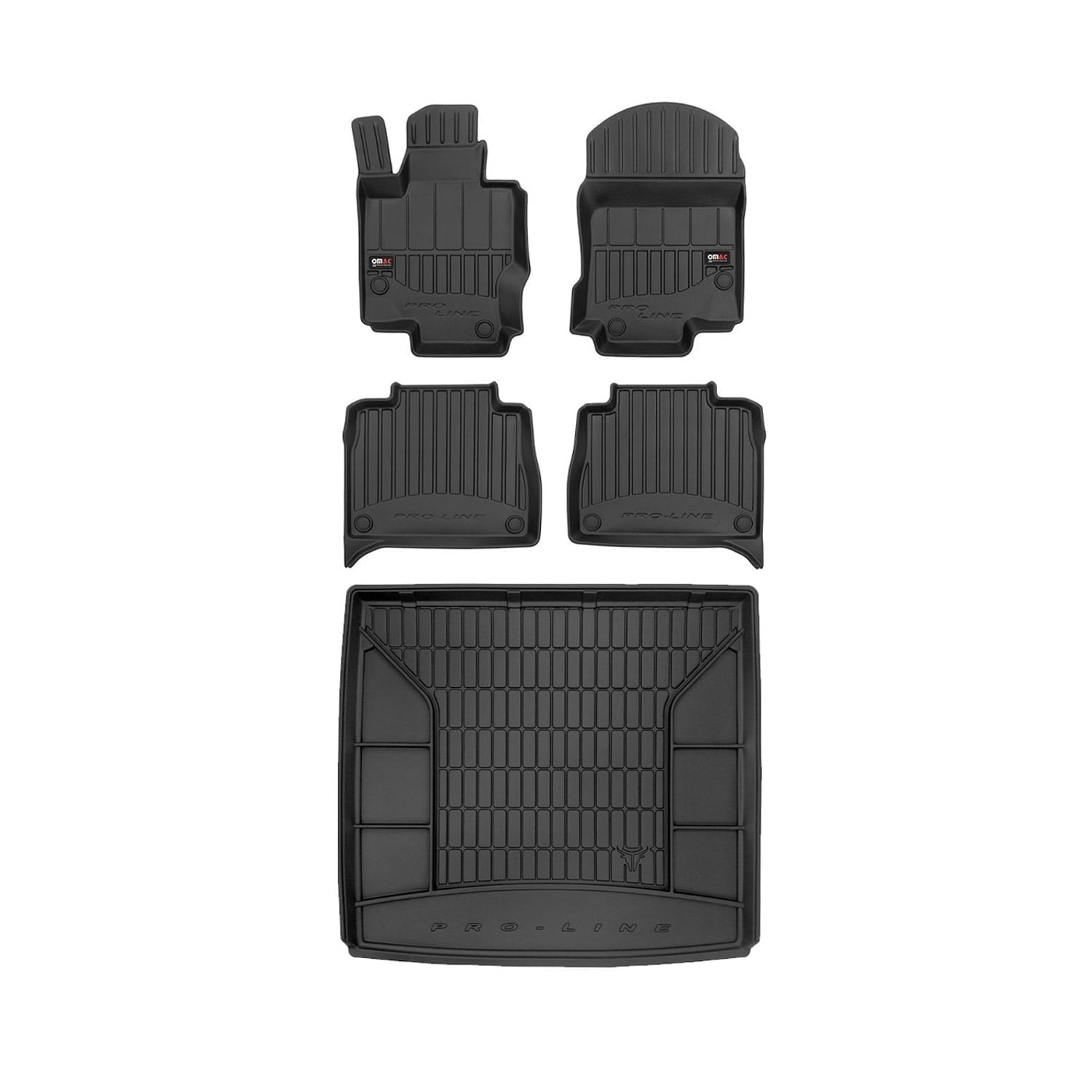 OMAC Premium Floor Mats & Cargo Liners for Mercedes GLE Class W167 2020 ...