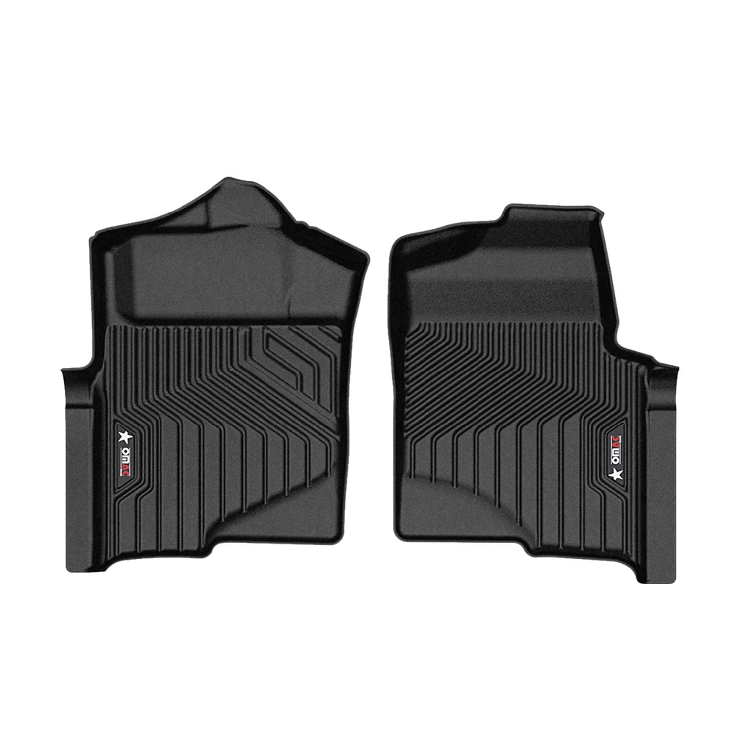 OMAC Premium Floor Mats for Ford F-150 2010-2014 First Row (SuperCrew ...