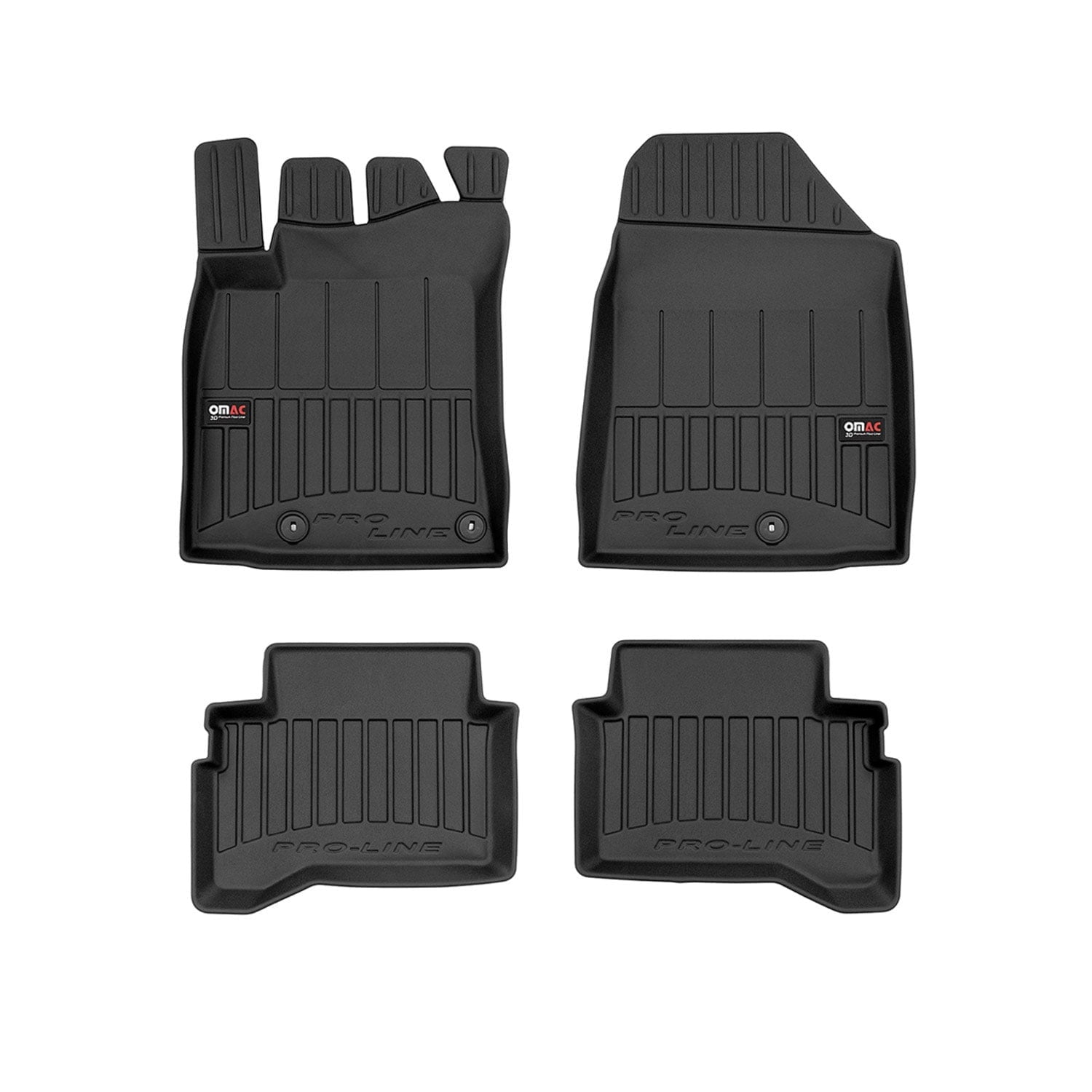 OMAC Premium Floor Mats for Hyundai Ioniq 2017-2022 All-Weather Heavy ...