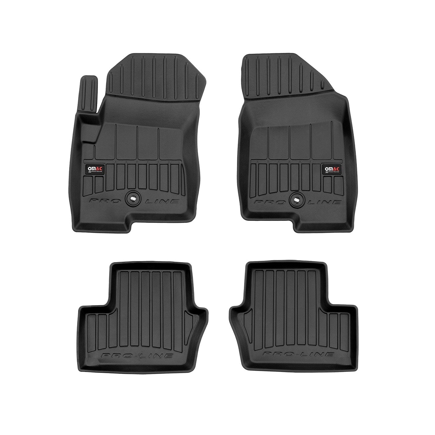 OMAC Premium Floor Mats for Jeep Compass Patriot 07-17 All-Weather ...