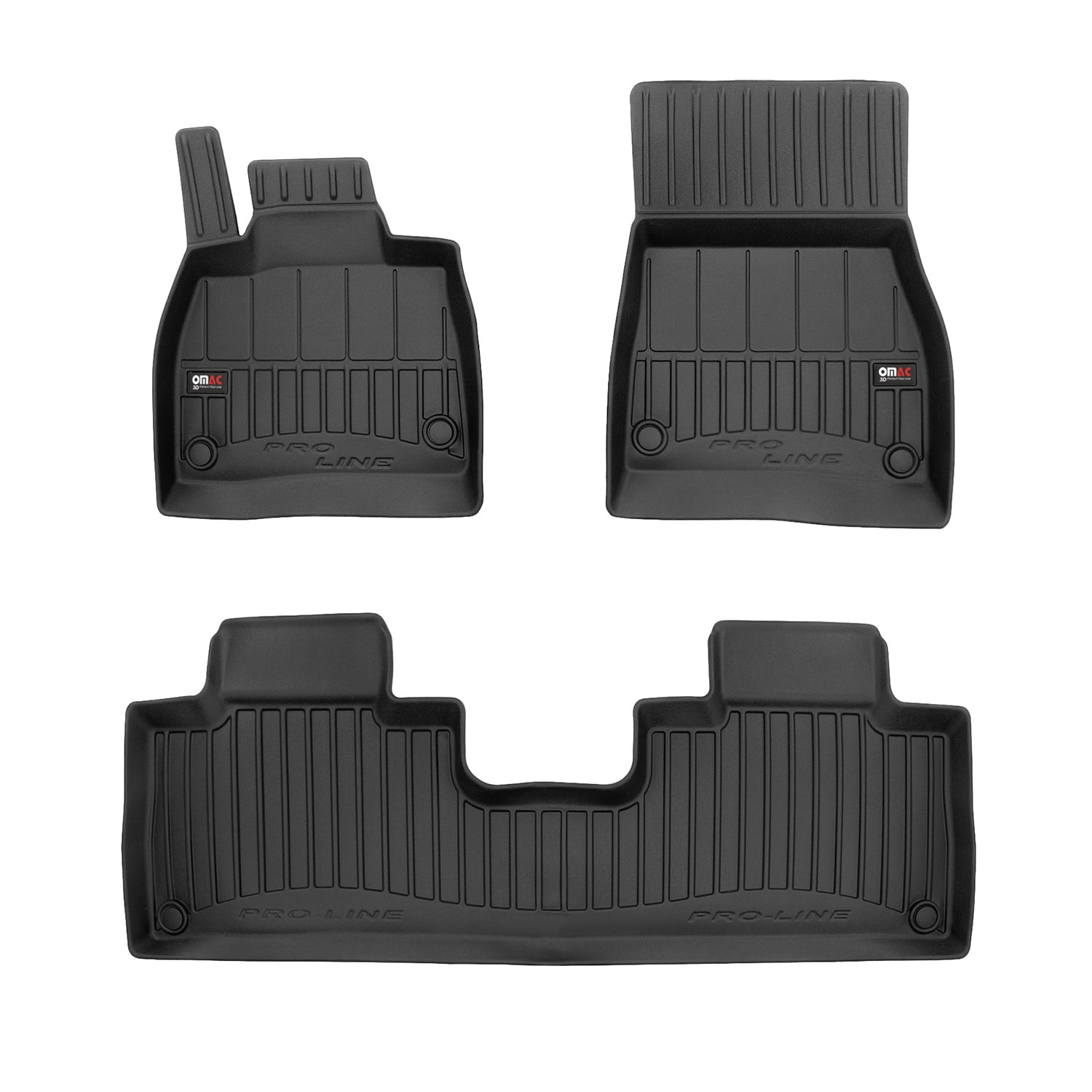 OMAC Premium Floor Mats for Mercedes EQS V297 2022-2024 Heavy Duty All ...
