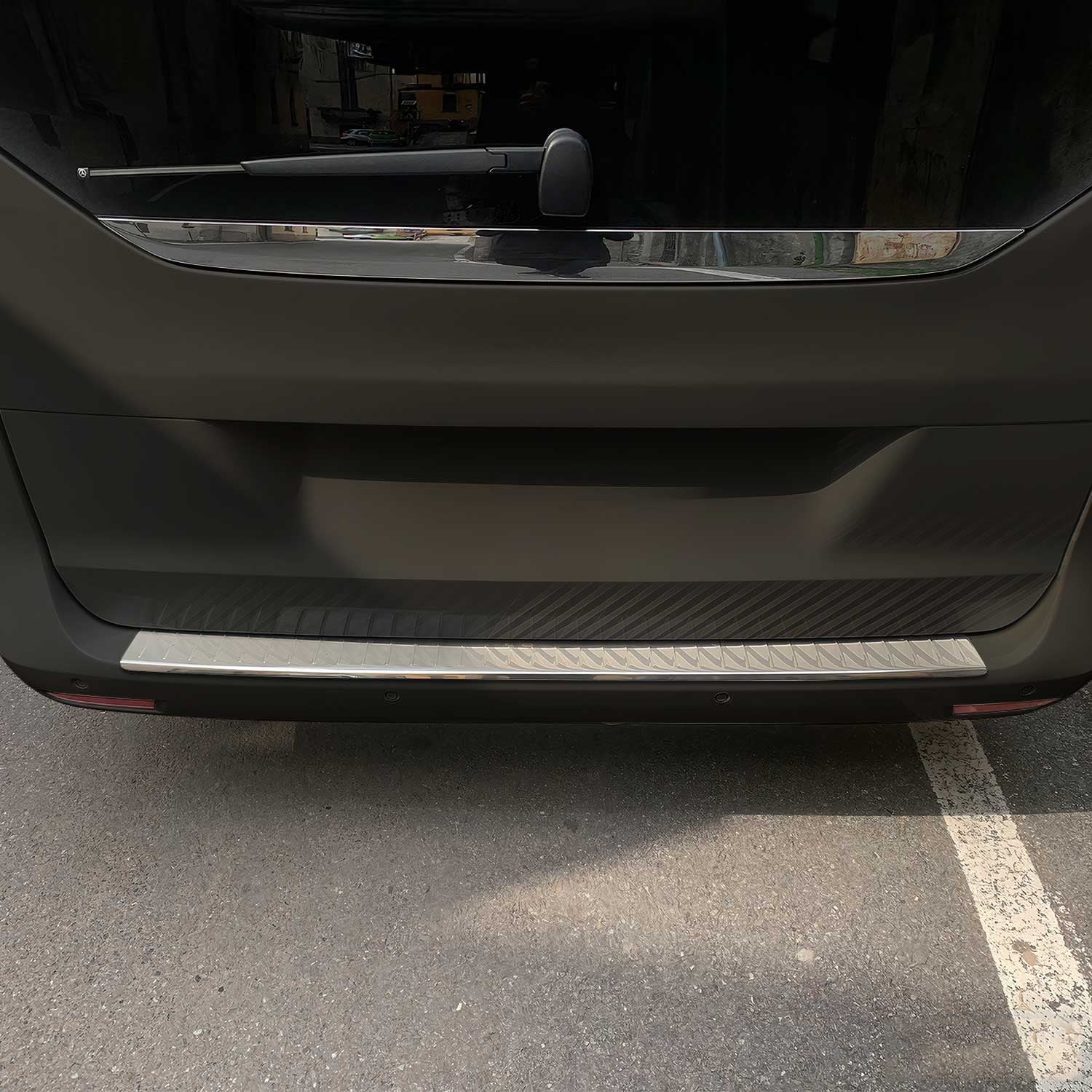 OMAC Rear Bumper Sill Cover Protector for Mercedes Metris 2016-2024 ...