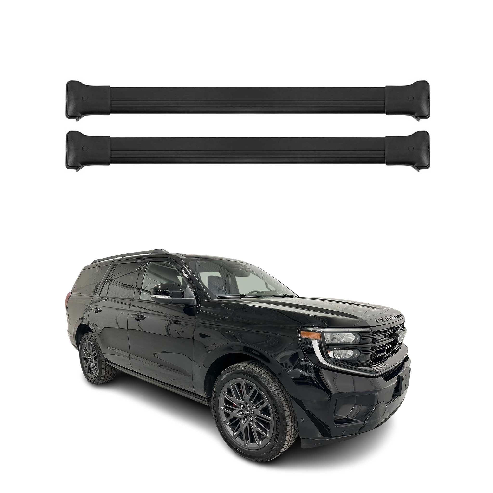 Roof Rack Cross Bars Luggage Carrier for Ford Expedition 2025-2026 Alu ...