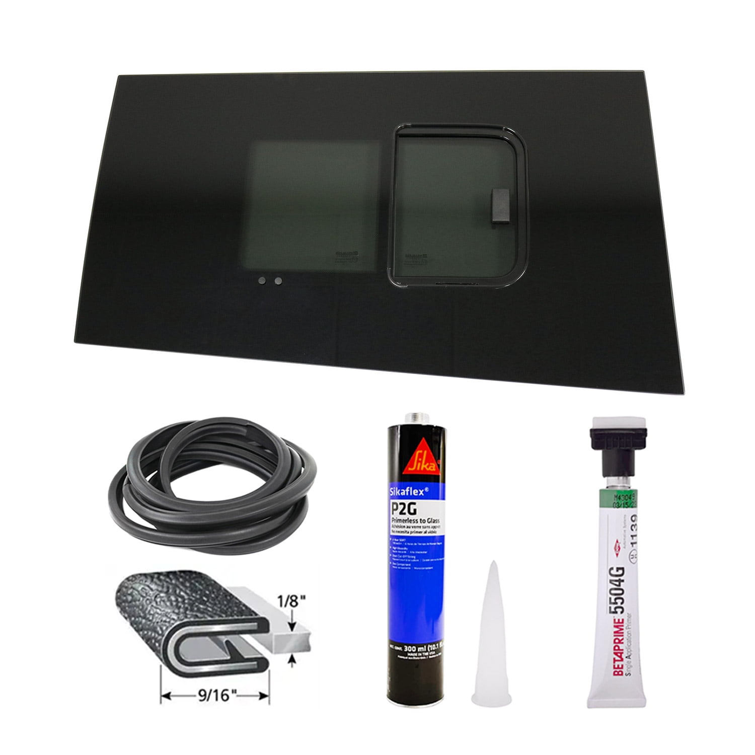 OMAC Sliding Window Glass Fit Kit For Ram Promaster City 2015-2022 ...