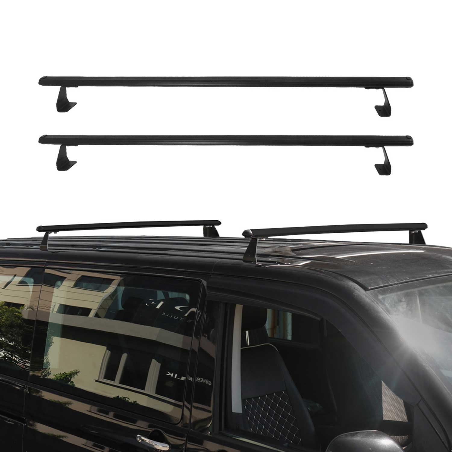Trunk Bed Roof Racks Cross Bars for RAM ProMaster City 2015-2022 Alu ...
