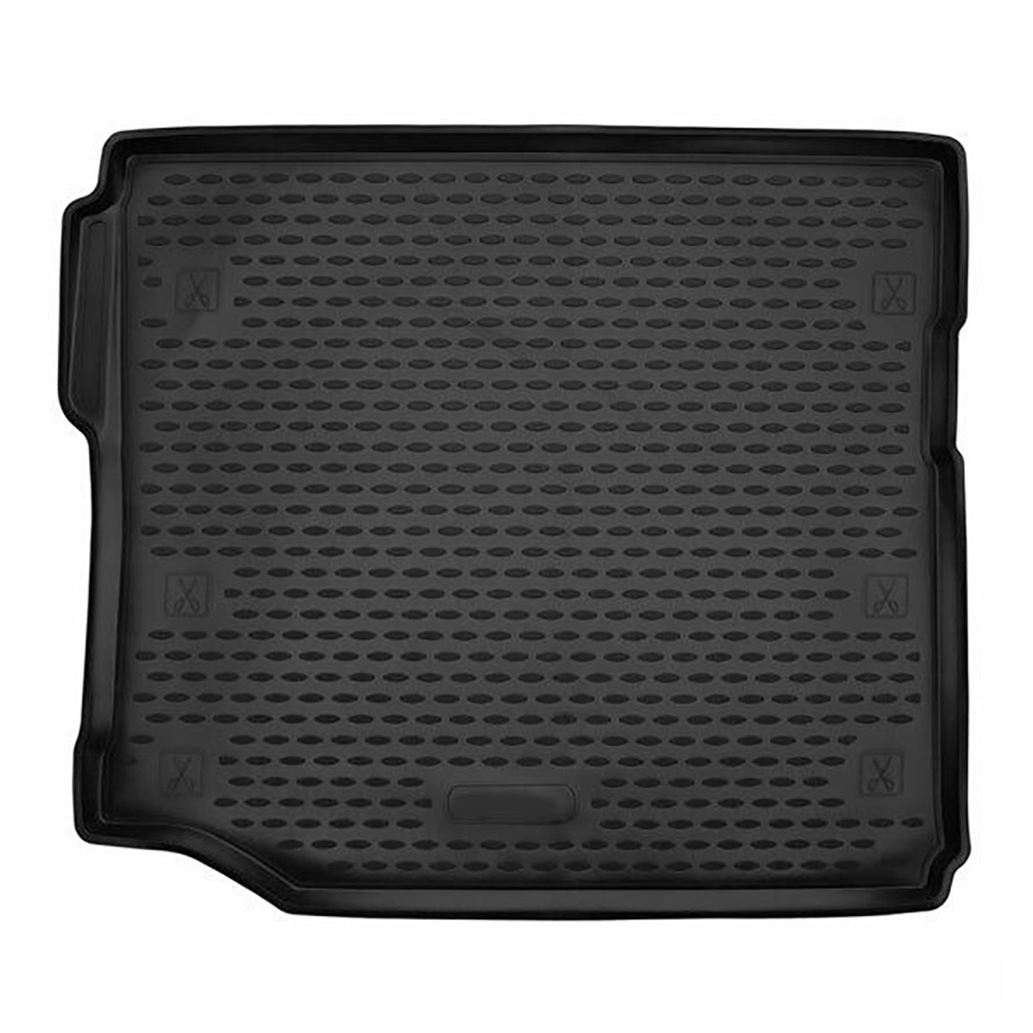 OMAC Cargo Mats Liner for Jeep Wrangler 2018-2025 Waterproof TPE Black ...